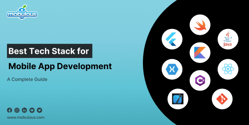 Best Tech Stack for Mobile App Development — A Complete Guide - Mobulous Blogs