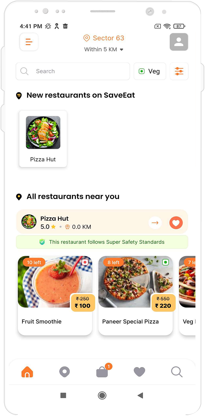 SaveEat App- India's First Food Saving App | Get Best Food at ...
