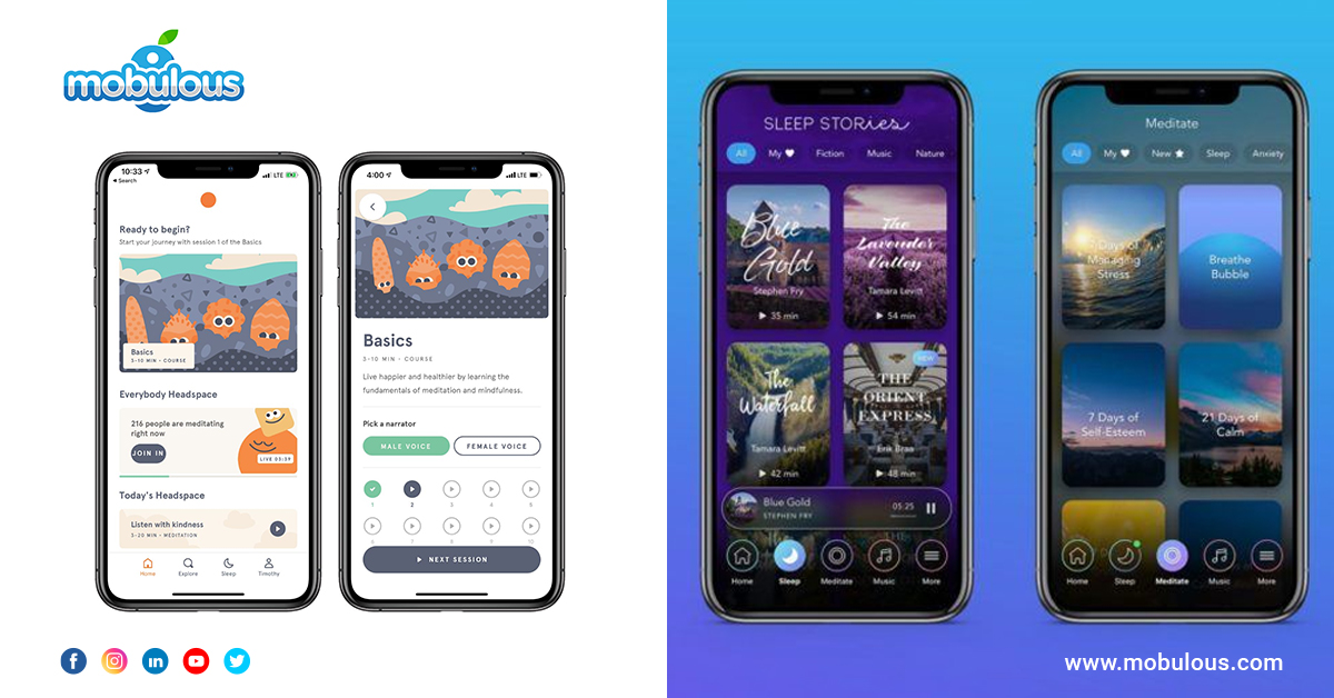 Trends & Types to Develop A Guided Meditation App Like Headspace or Calm Trends & Types to Develop A Guided Meditation App Like Headspace or Calm
